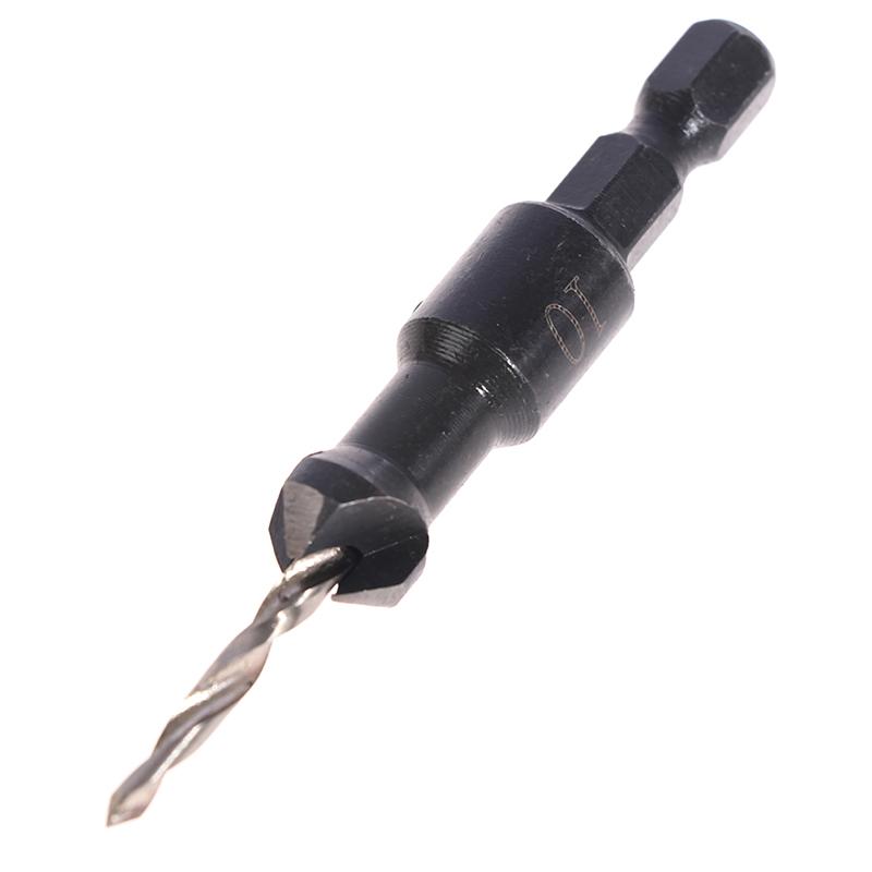 Cheap 4Pcs 3/3.5/4/4.5Mm Hex Quick Change Shank Countersink Tapered ...