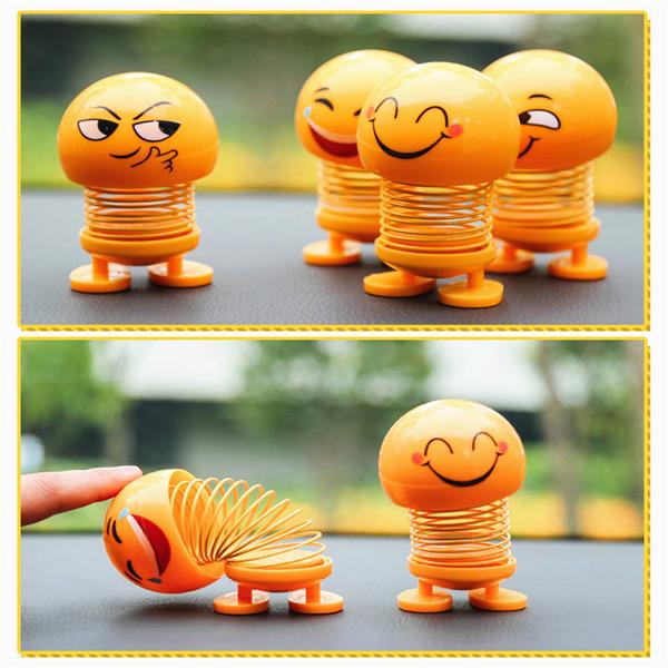 Buy Moving Head Doll Spring Villain Toy Spring Car Interior Decoration ...