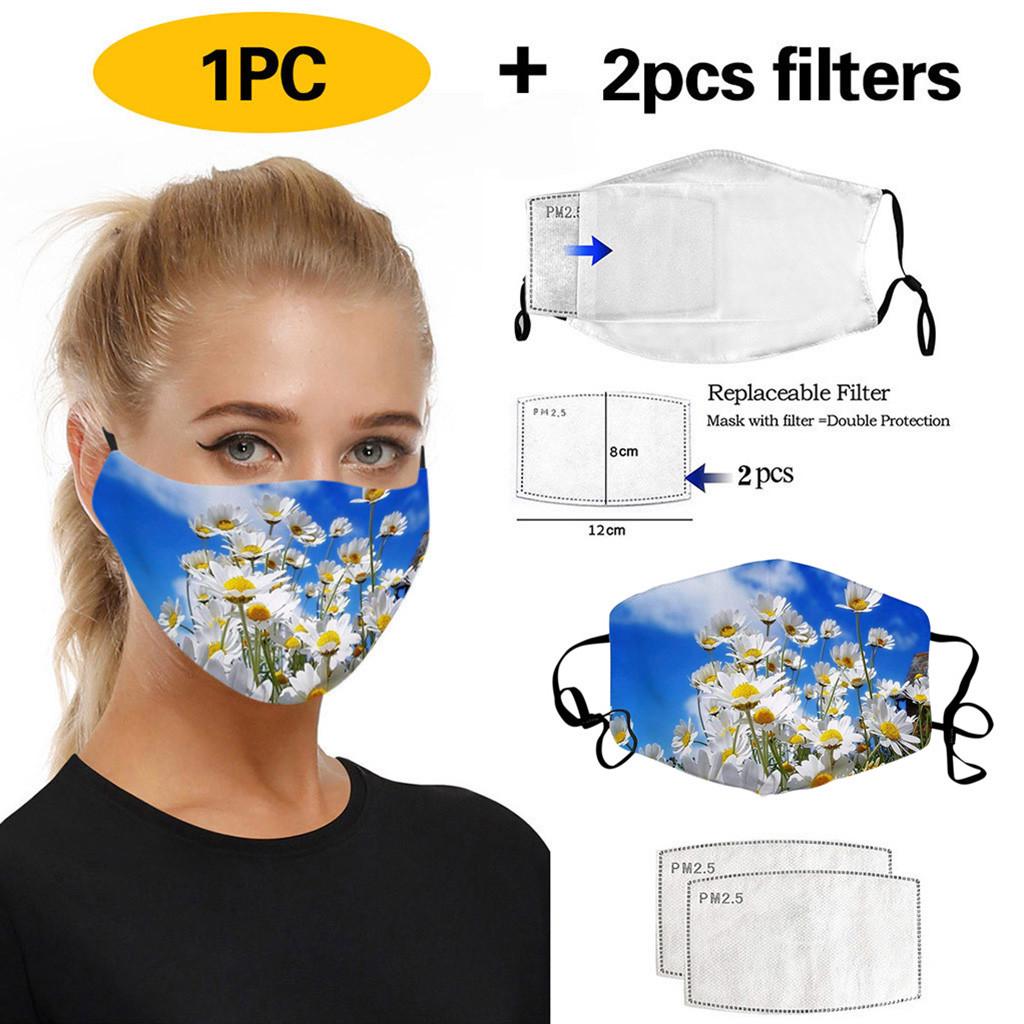Buy Sandy Universal Dust-Proof Smog-Washable Face Cover Mask For Adults ...