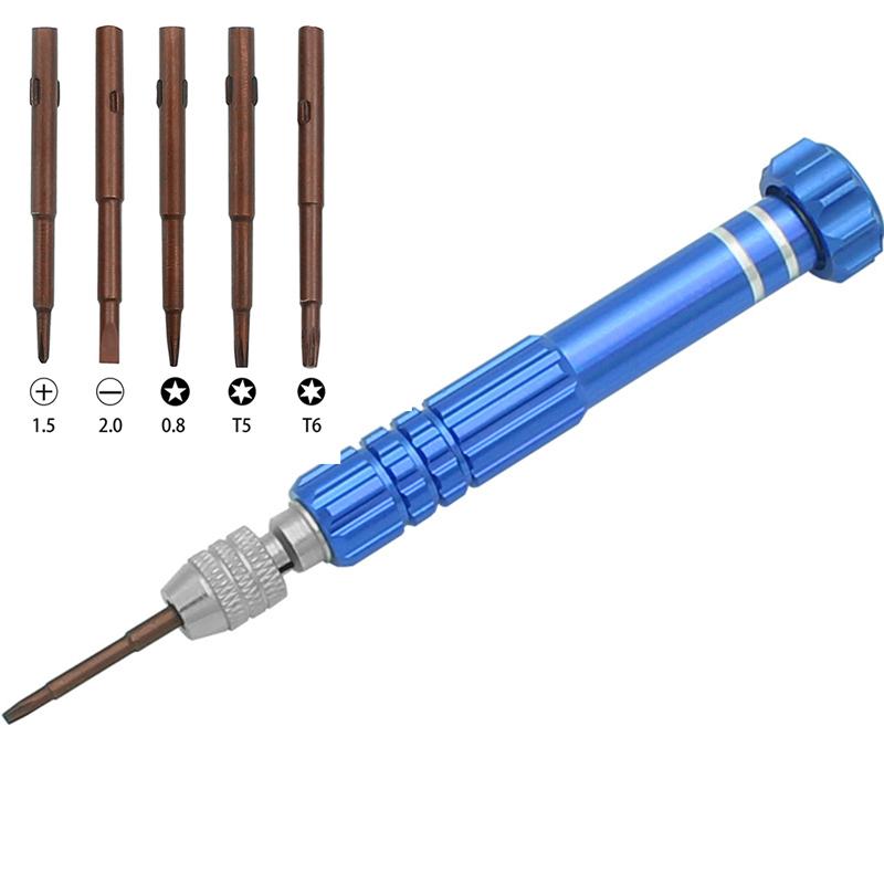 Satın alın 5 In 1 Screwdriver Bit Repair Screen Open Tool Kit Precision ...