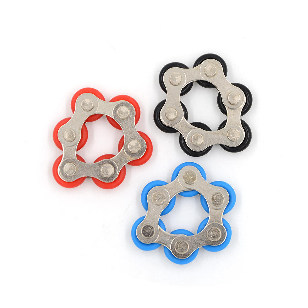Spinner Fidgets Toy One-Handed Finger Chain Decompression Toy - buy ...
