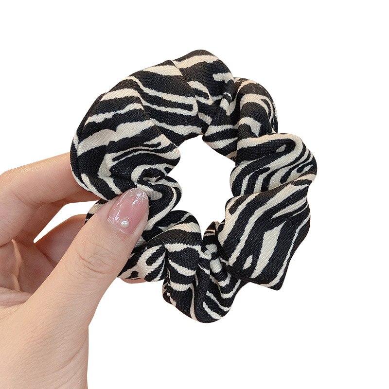 Buy Leopard Hair Rope Simple Retro Hair Accessories For Women Korean ...