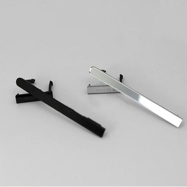 Waterproof Sim Card Jack Port Slot Cover+Micro SD Port Dust Plug For ...