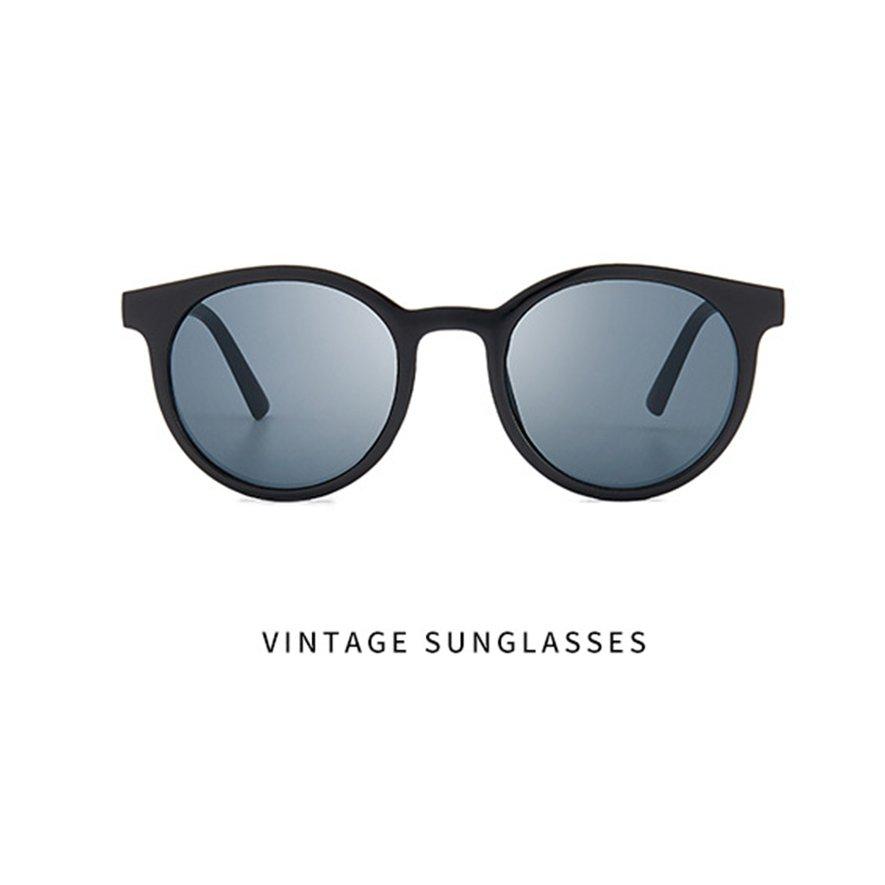 Buy Round Frame Trend Small Frame Glasses Sunglasses Practical ...