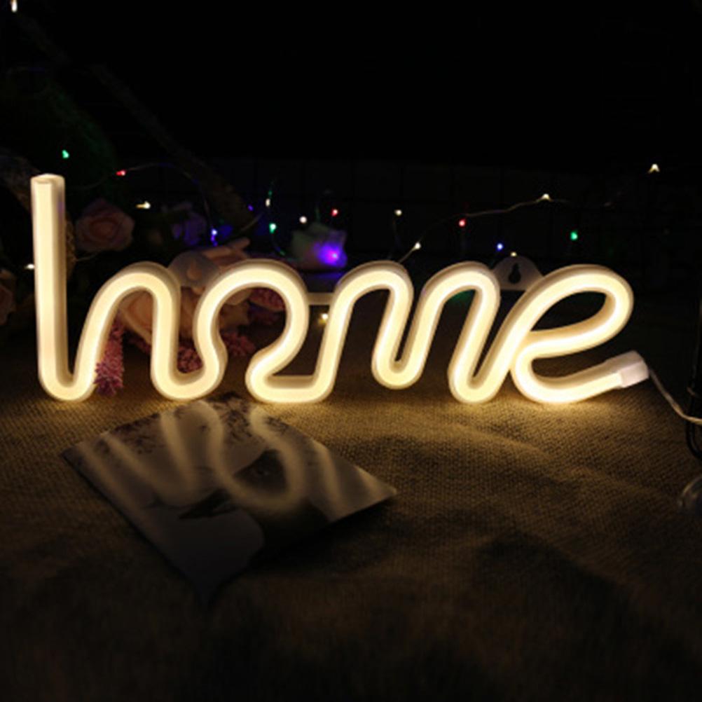 Buy 1PC Fashion Hanging Creative Neon Lamp for Office Bedroom Wedding ...
