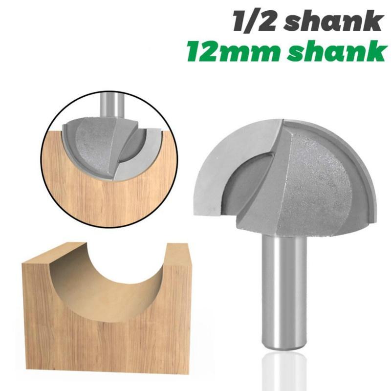 1PC 12mm Shank Core Box Router Bit - 1/4 Radius Round Bottom Knife for ...