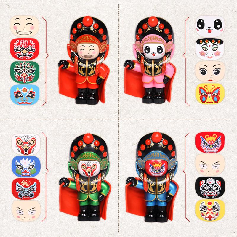 Buy Traditional Chinese Opera Face Changing Doll Drama Face Dolls ...