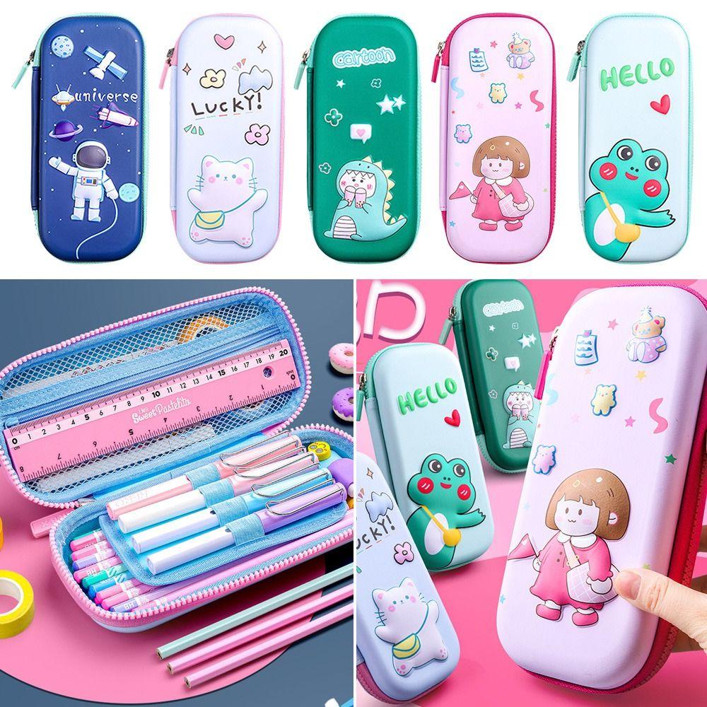 💰Köp billigt online Cartoon Double-layer Multifunctional 3D Stationery ...