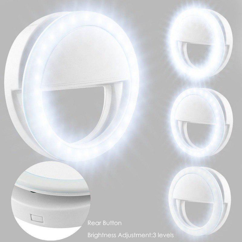 Buy Clip-On Night Makeup Lamp 3-Level Adjustable Brightness 36 LEDs ...