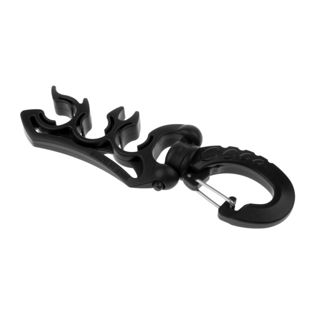 Buy 3 Pieces Scuba Diving Triple BCD Hose Holder Retainer & Folding ...