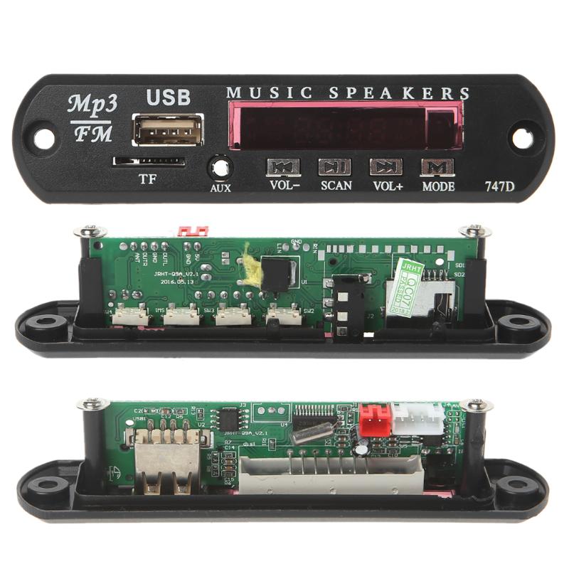 Micro USB Power TF Radio MP3 Decoder Audio Board For Car Remote Music ...