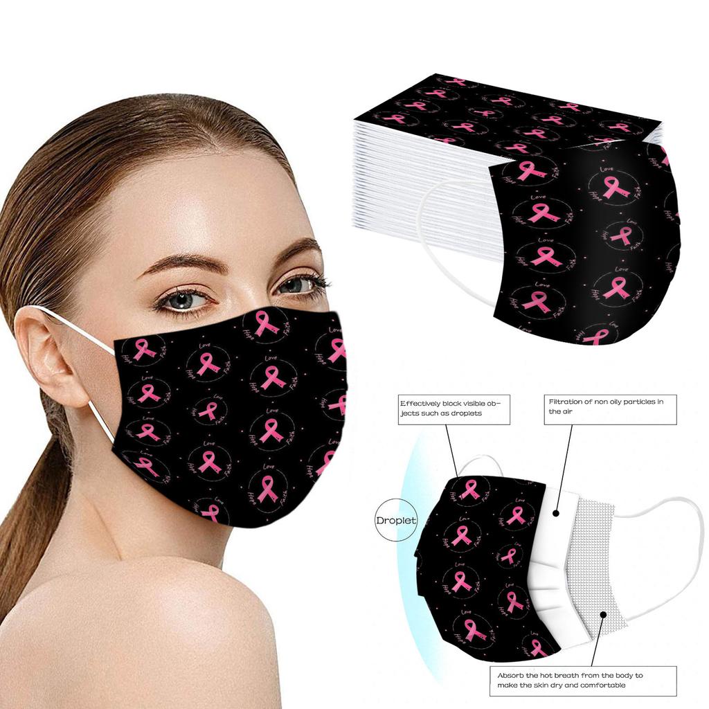 Adult Disposable Breathable Ear Hook Face Mask, Dust-Protective Mask ...