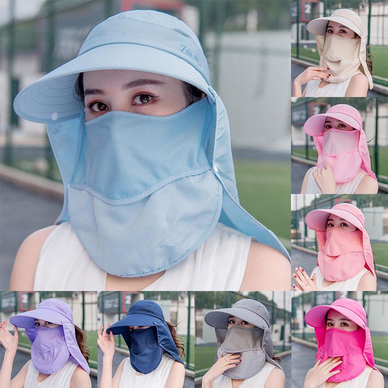 Buy Useful Prohibit UV Protection Wide Brim Sun Hat Face Neck ...