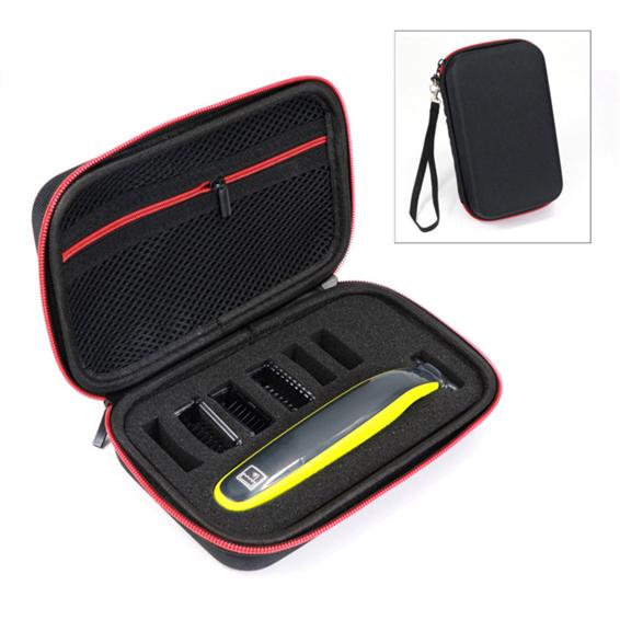 Buy Hard EVA Shaver Storage Bag Razor Storage Case With Zipper For ...