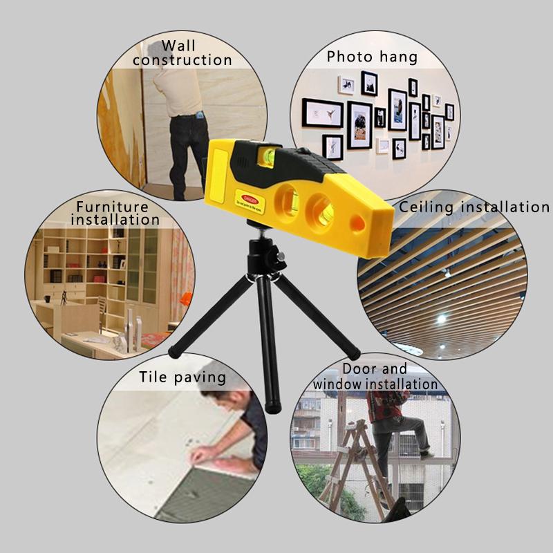 Laser Level Crosshair Infrared Level Line Meter Woodworking Level With ...