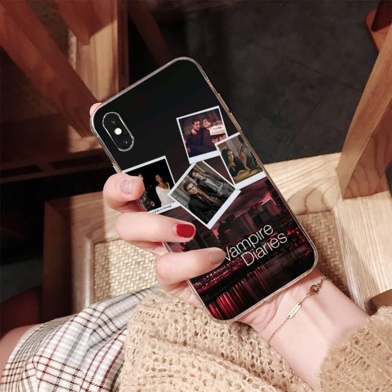 Satın alın MaiYaCa The Vampire Diaries Phone Case for iPhone 11 12 13 ...