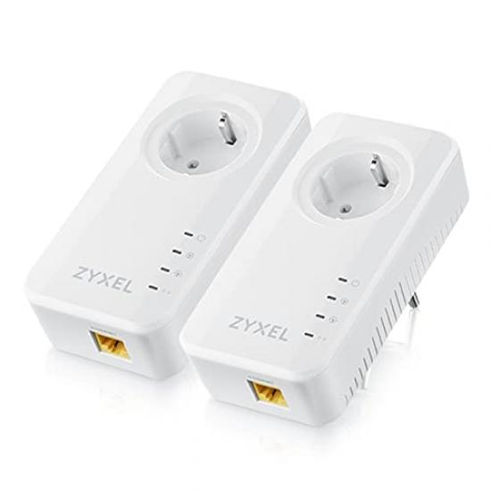 Buy Zyxel powerline ethernet adapter g.hn 2400 wave 2 - pass-thru ...