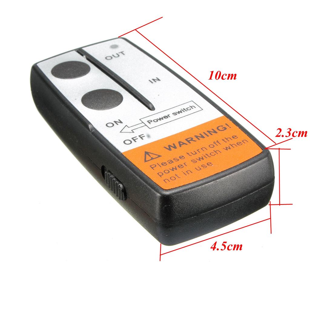 1 Set 2.4G 24V 50M Digital Wireless Winches Remote Control Recovery Kit ...