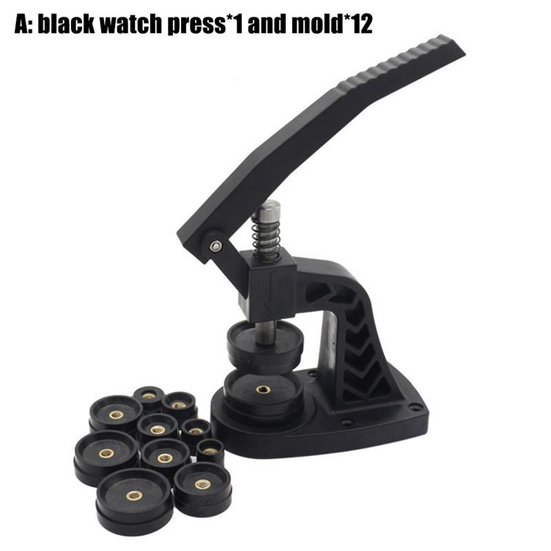 Watch Press Set Watch Back Case Closer Repair Tool with 12 Dies Watch ...