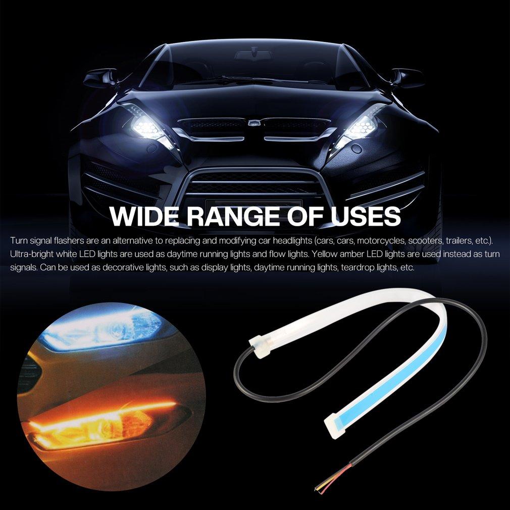 Buy 30cm LED Strip Ultra-thin Light Guide Strip For Daytime Running ...