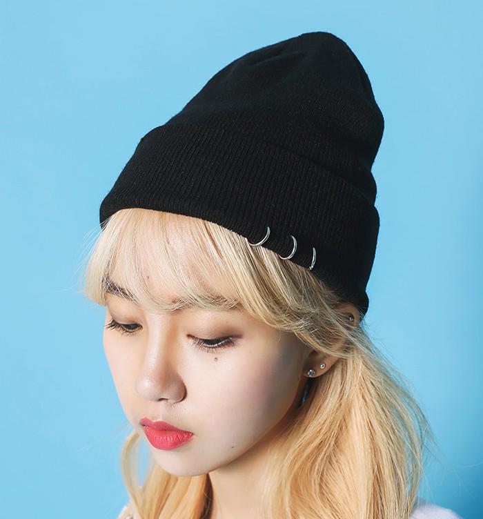 Buy Street Hoop Knit Wool Hat Men and Women Winter Outdoor Caps Spring ...