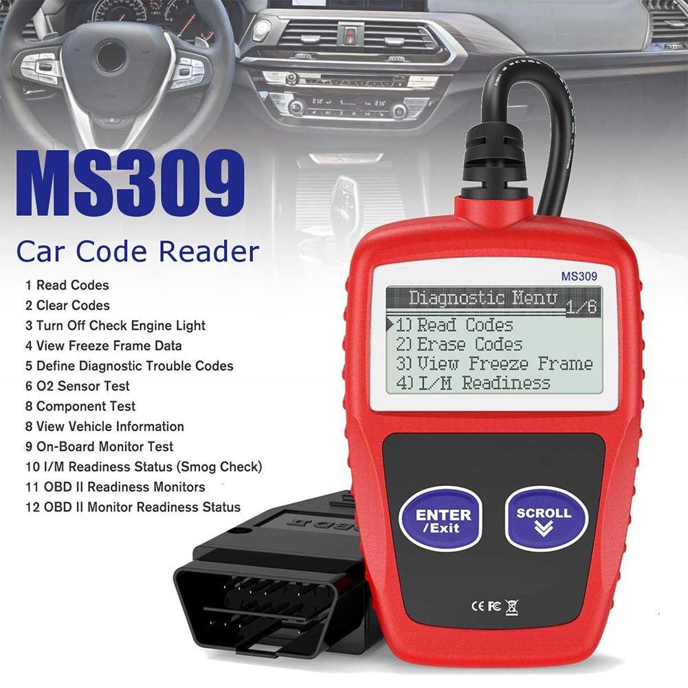 MS309 OBD2 OBD-II Automotive Scanner Multi-languages Scanner MS309 ...