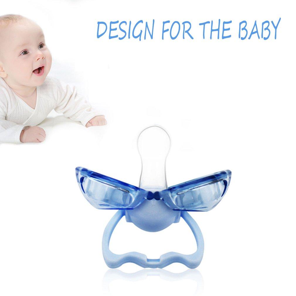 Buy Food Grade Silicone Baby Pacifier Infant Toddler Soother Nipple ...
