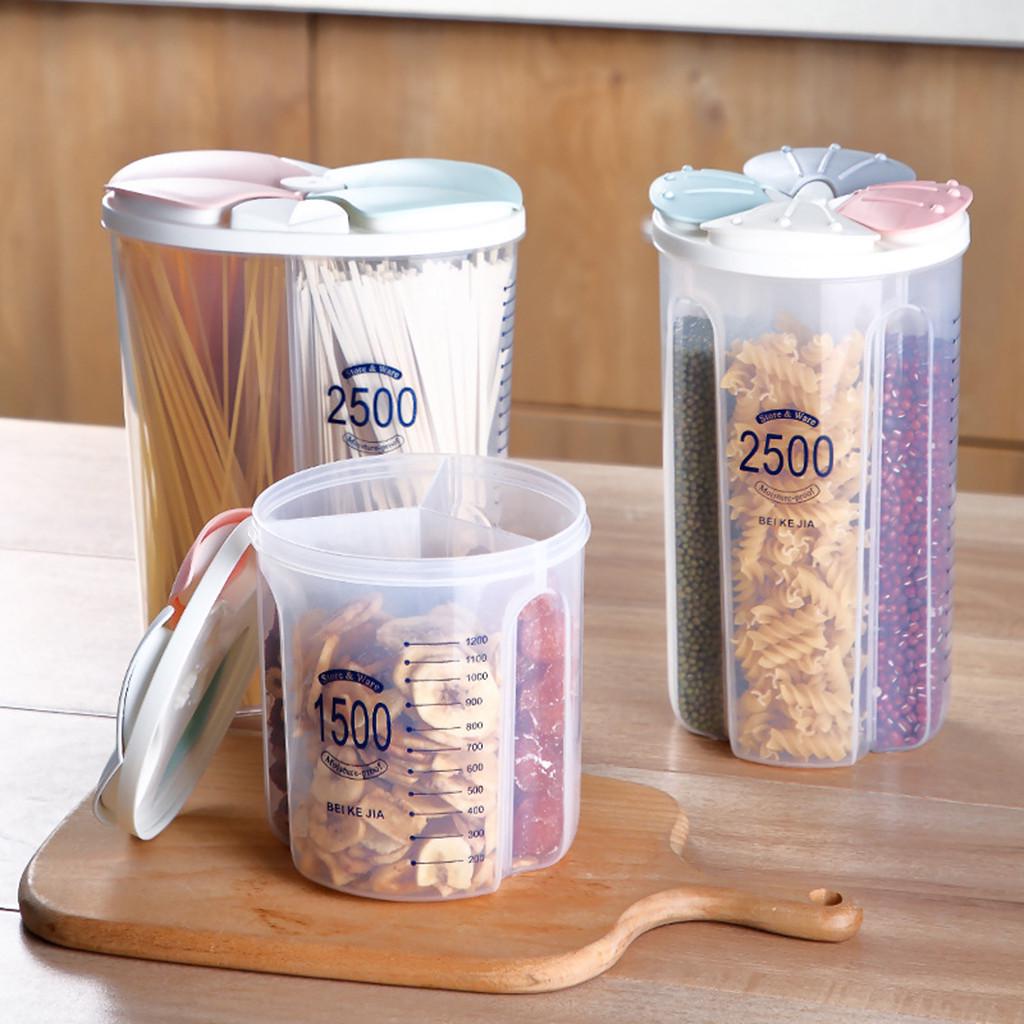 Buy Transparent Plastic Dry Dried Food Storage Container Box at ...