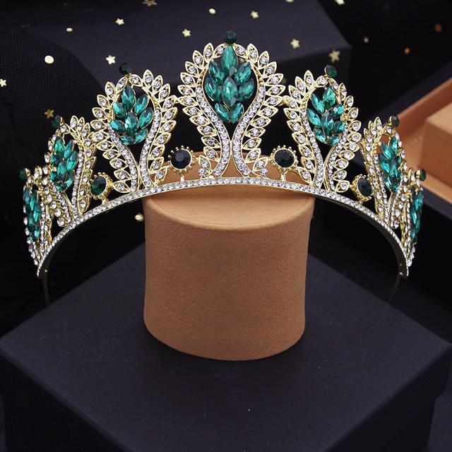 Cheap Baroque Royal Queen Tiaras Crown For Women Rhinestone Crystal ...