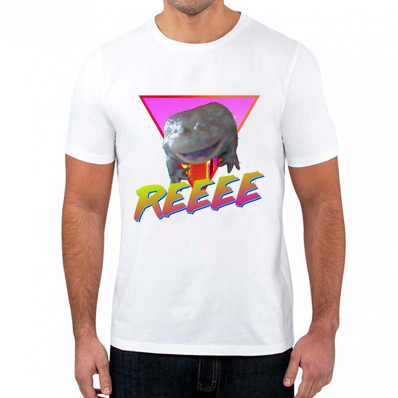 Reeee Fashion Printed Tshirt Men And Women Casual Shirt Fitness Cool ...