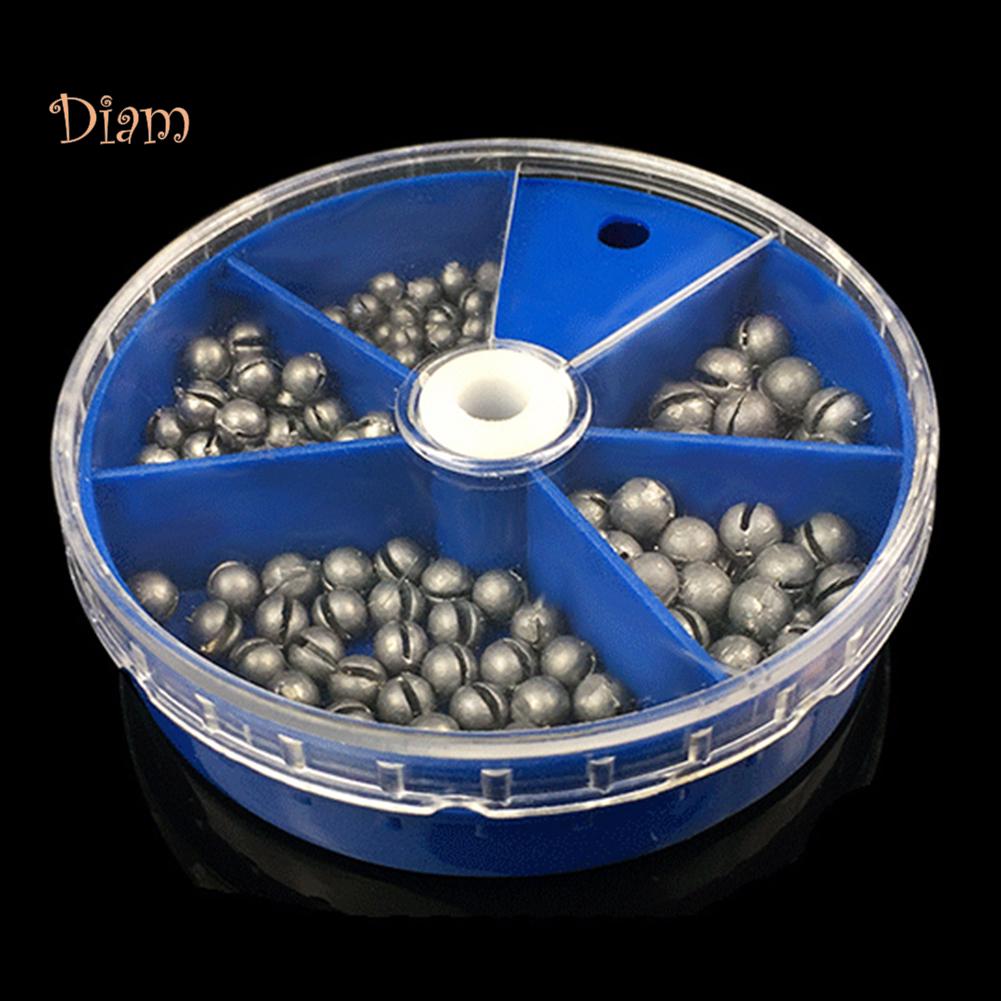 VIGOR GOODs Balıkçılık Split Kurşun Shot Sinker Ağırlık Kiti Dispenser ...