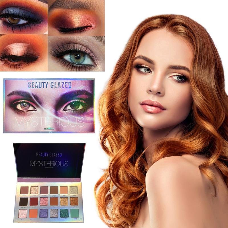 Buy Beauty Glazed 18 Color Natural Highlight Eye Shadow Palette Matte ...