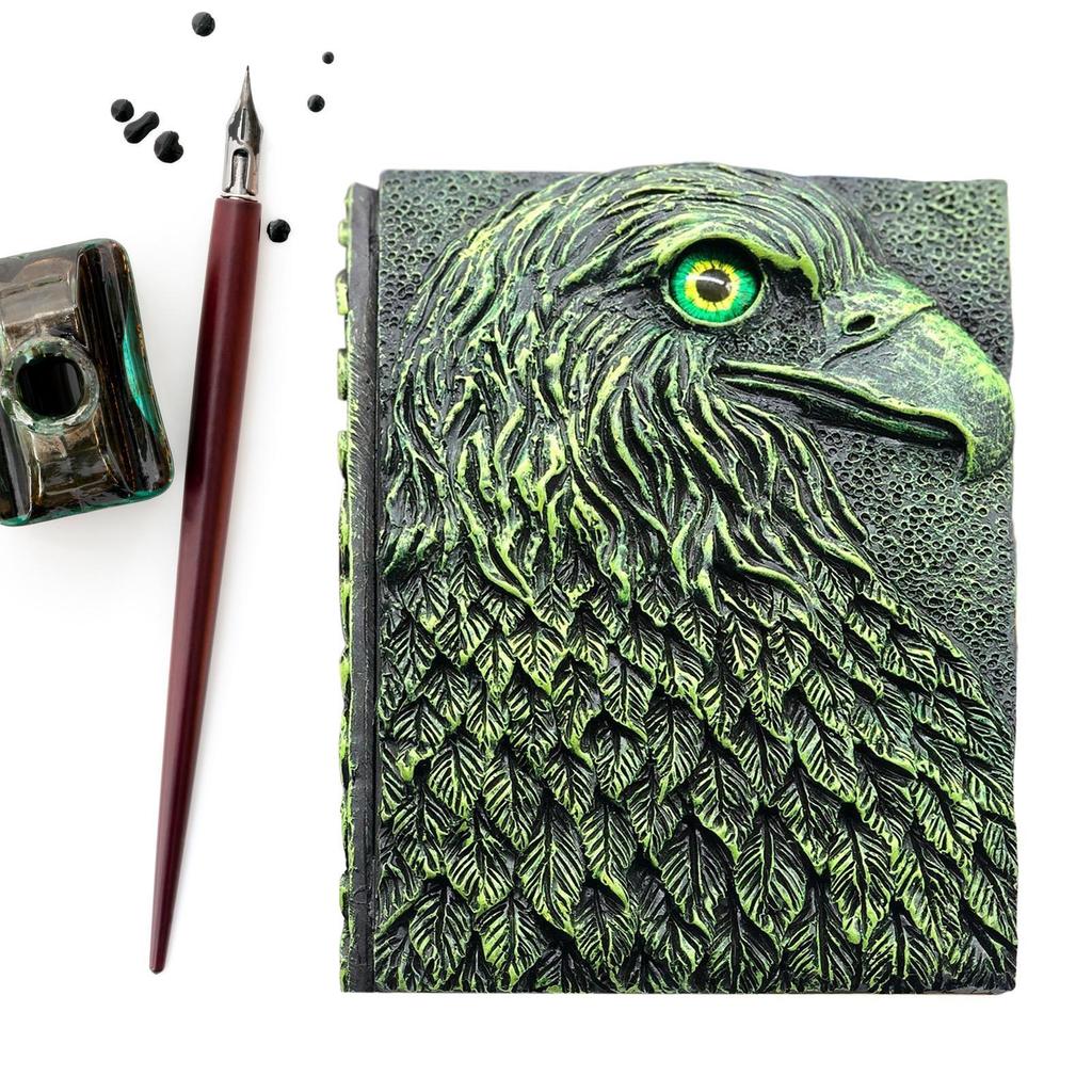 Cheap Vintage Eagle Embossed Notebook|DND Notebook Travel Journal ...