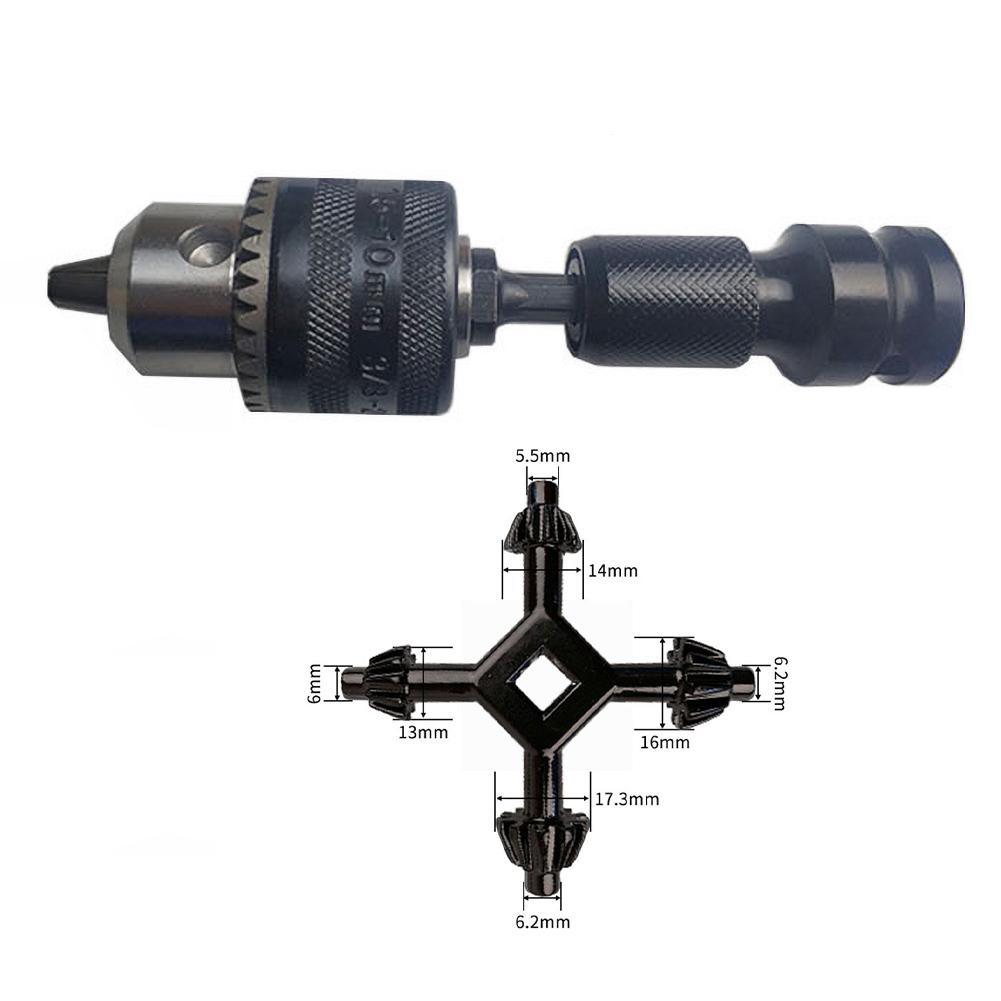 Cheap 3-jaw 3/4Pcs/Set 10mm Chuck Drill Adapter Wrench Repair Converter ...