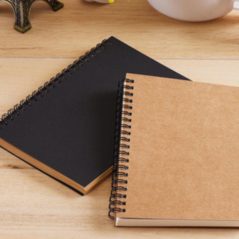 Buy Retro Spiral Rinse Sketchbook Notebook Journal Journal Student Note ...