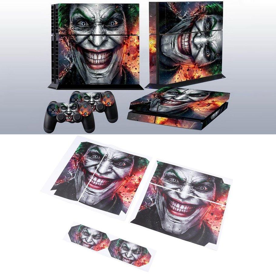 Buy Joker Vinly Skin Sticker for Sony PS4 PlayStation 4 and 2 ...