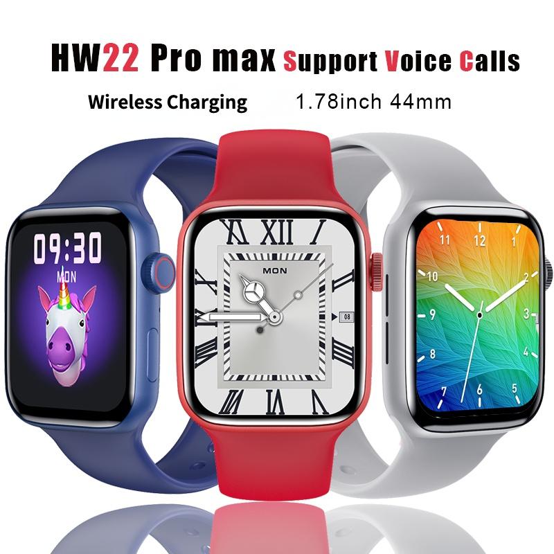 Buy HW22 Pro Max Smartwatch 44mm 1.78 Inch Full Screen Touch BT Calling ...