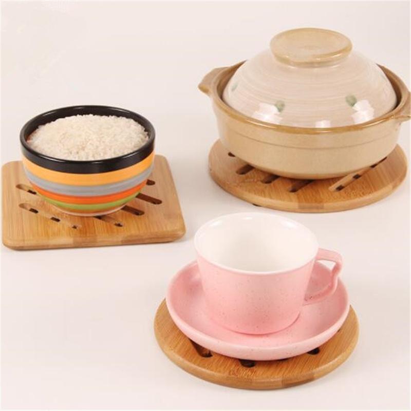 Thickened Bamboo Heat Insulation Anti-and Non-slip Table Mat for Home ...