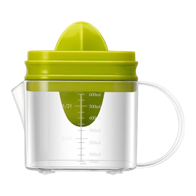 Buy Manual Hand Squeezer with Built-in Measuring Cup and Grater Hand ...