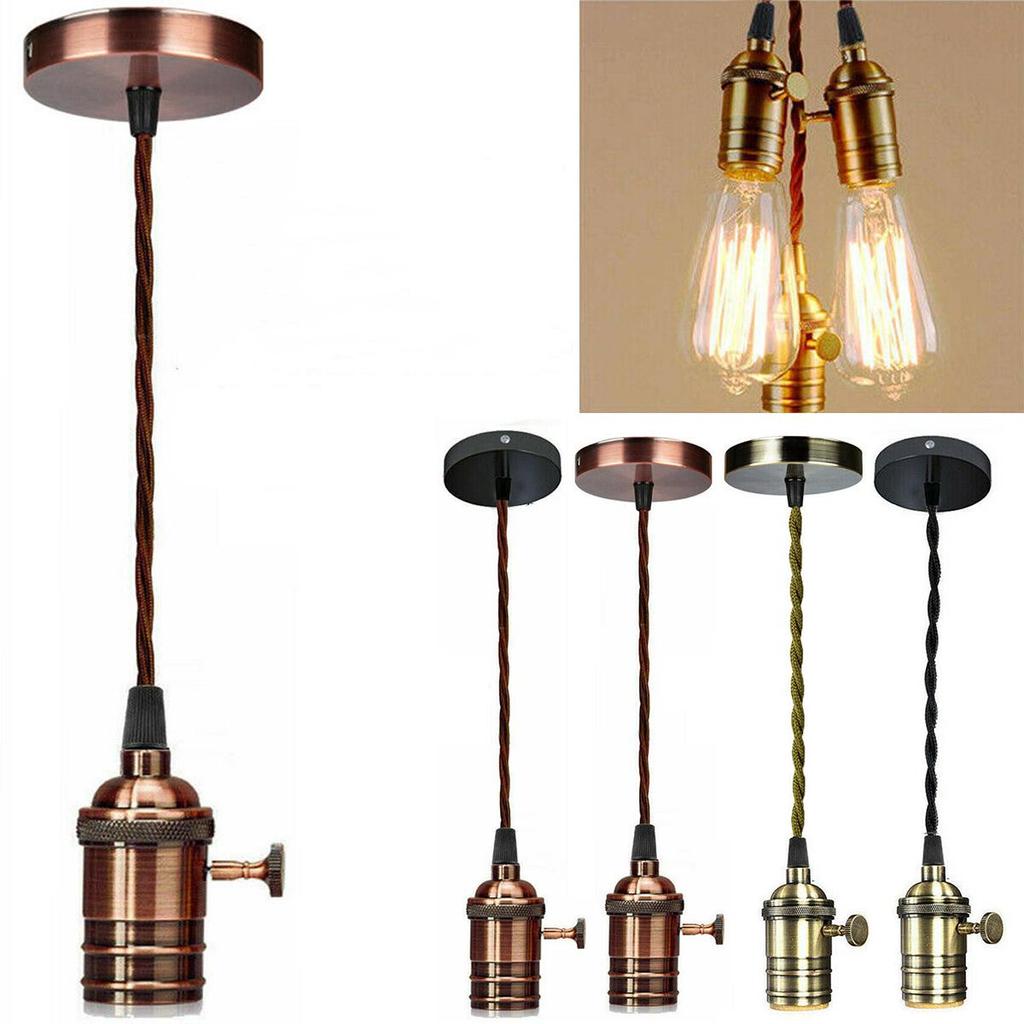Metal Retro Lamp Holder Aluminum Lamp Head Retro Lamp Holder Lamp ...