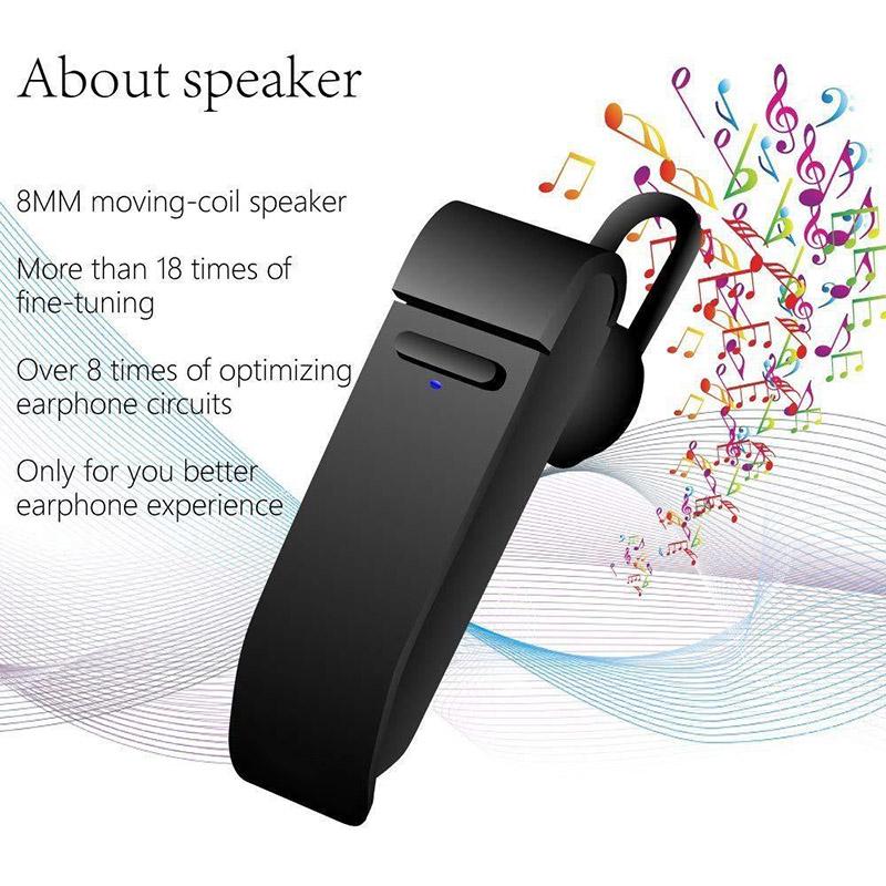 Buy 1 Pcs Bluetooth Languages Translator Headphone Single Wireless with ...