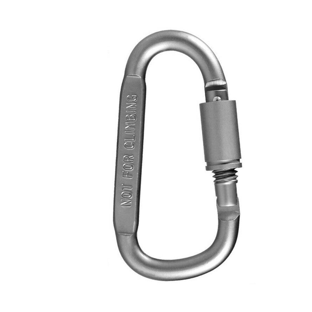 Buy New Hot Practical Black D Shaped Aluminum Alloy Carabiner Karabiner ...