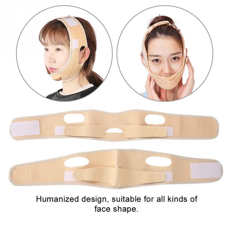 Buy 2 Types Facial Slimming Mask Slimming Bandages Facial Double Chin ...
