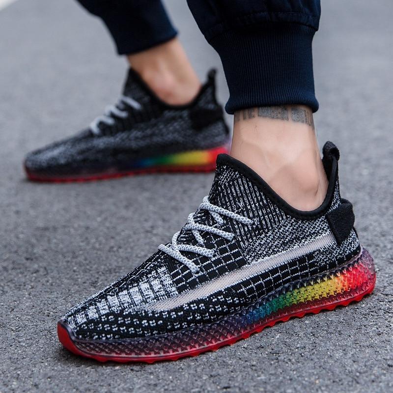 Buy 2020 Designer Men Shoes Adult Breathable Mesh Sneakers Men Casual ...
