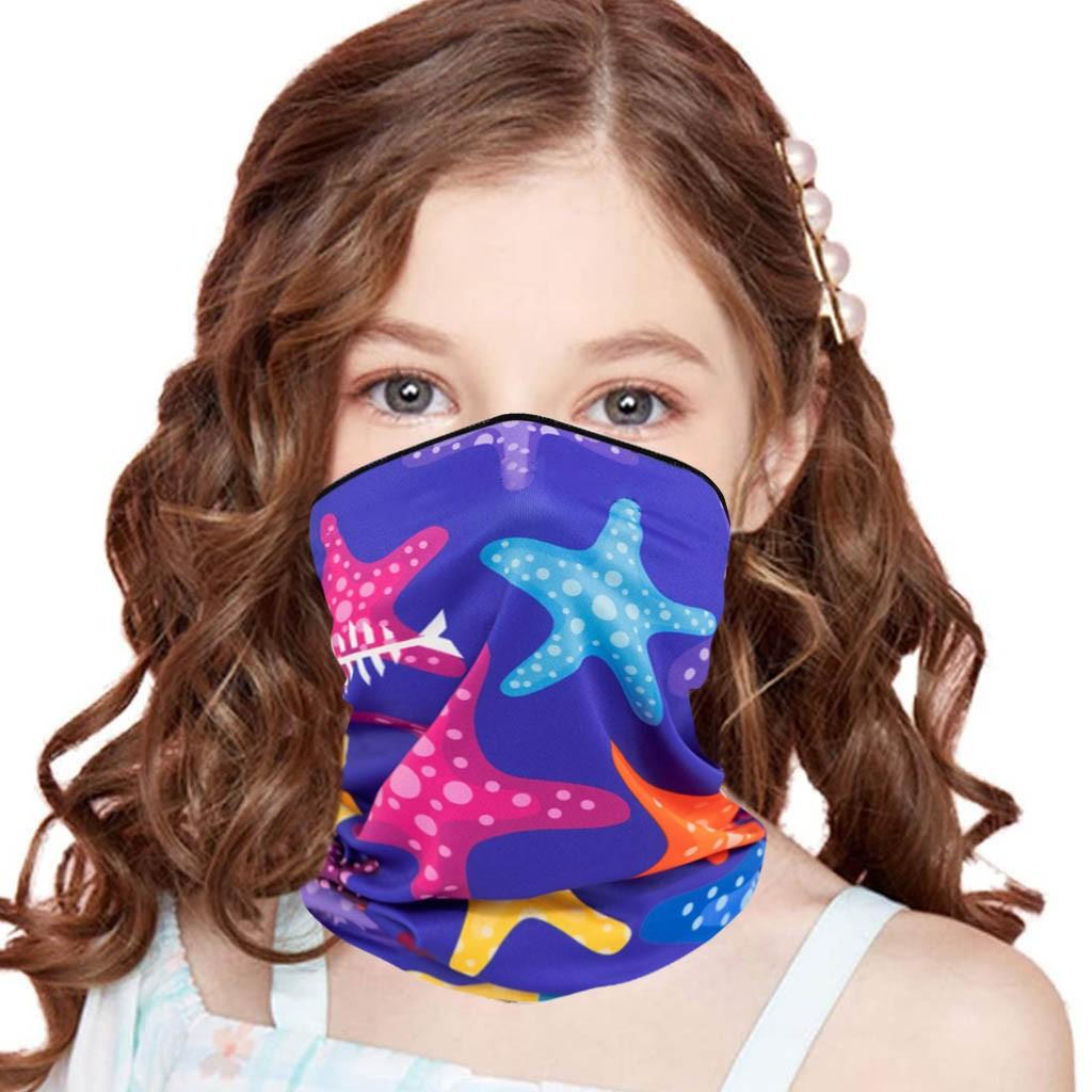 Buy Kids Face Mask Kids UPF 50+ UV Protection Neck Gaiter Fishing ...