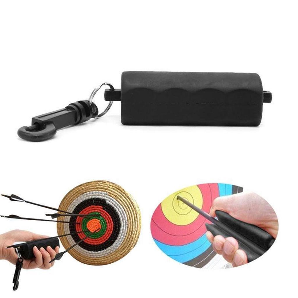 Target Hunting Bow Shooting Keychain with Silicone Archery Arrow Puller ...