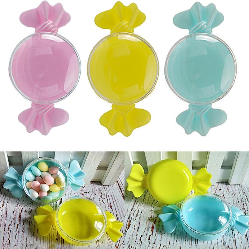 Buy Transparent Candy Boxes Candy Shaped Case Storage Container Party ...