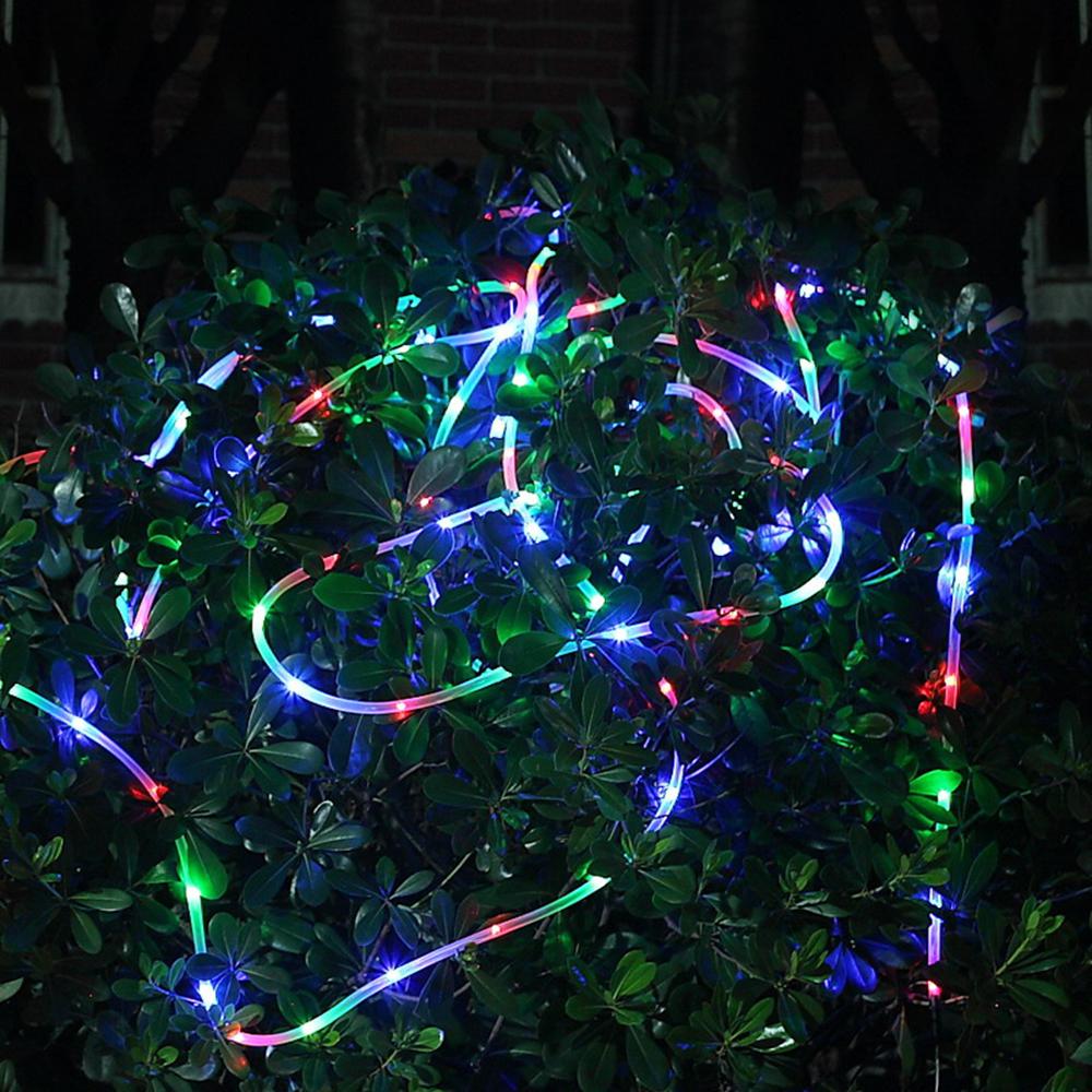 Buy 1pcs LED Rope String Lights Multicolor 5M 10M 100/200leds 8 Modes ...