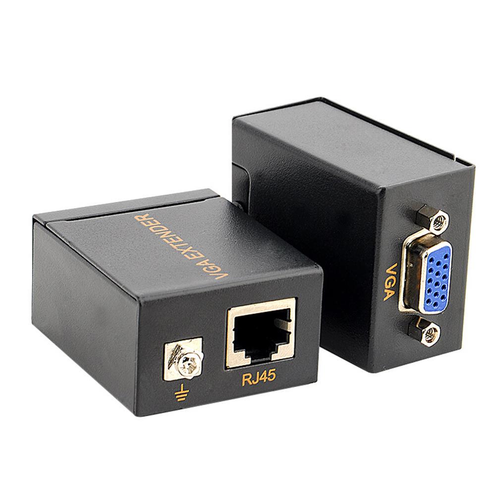 Cheap 1 Pair 60m VGA Signal Network to Lan Extender Ethernet ...