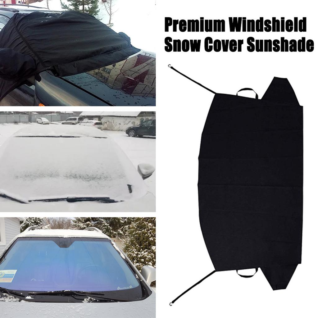 Buy Windshield Cover Sun Shade Protector Winter Snow Ice Dust Frost ...